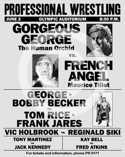 Posters from the Golden Age of Wrestling