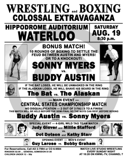 Posters from the Golden Age of Wrestling