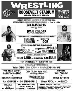 Posters from the Golden Age of Wrestling