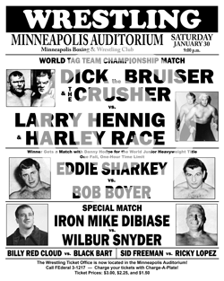 Posters from the Golden Age of Wrestling